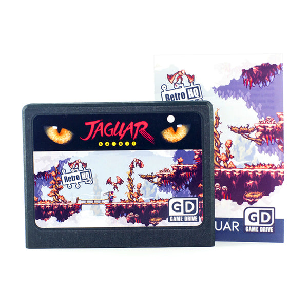 Atari Jaguar GameDrive RetroHQ Flash Cartridge – RetroSix US