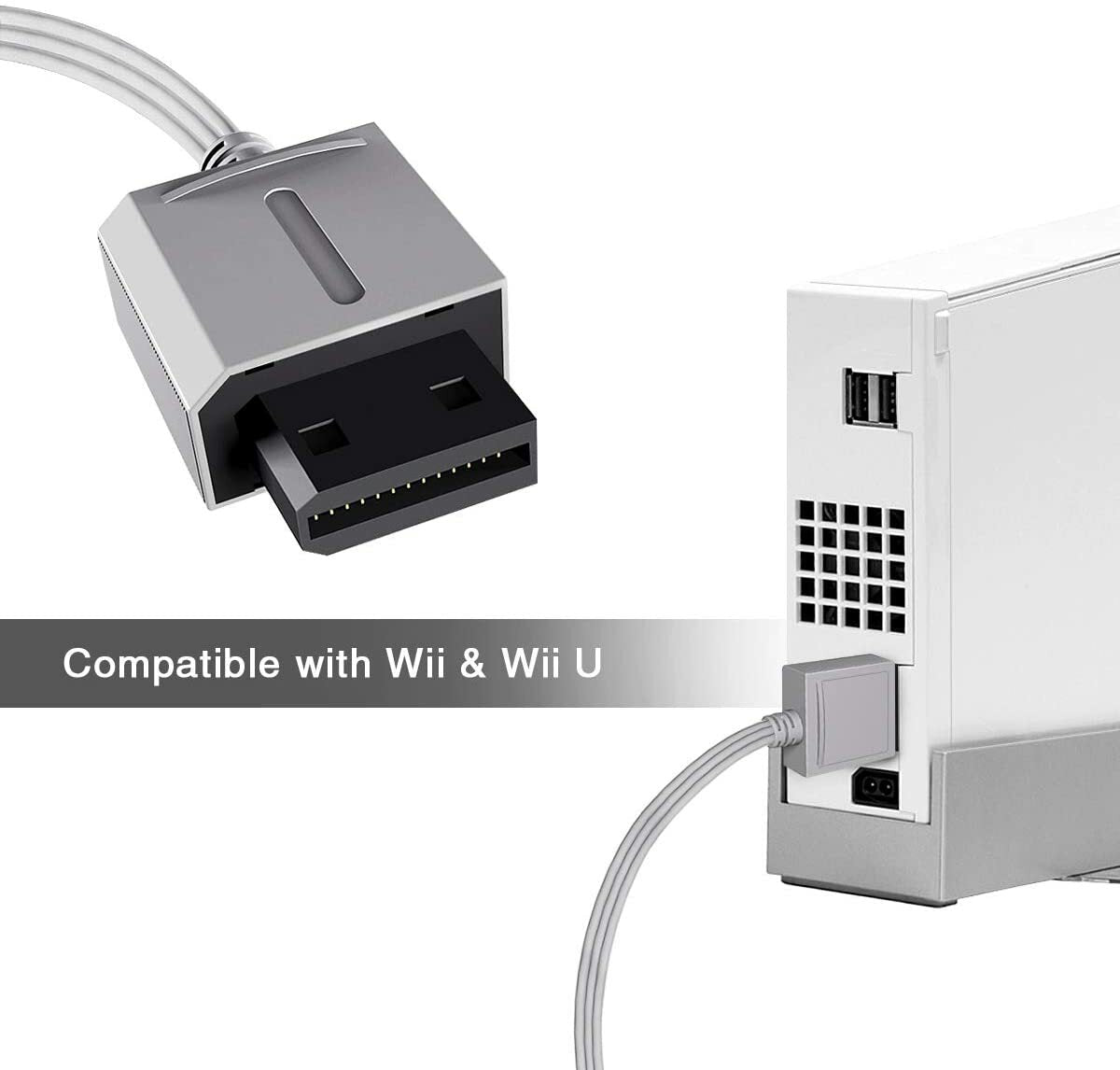 Wii / Wii U AV Cable (Composite) – RetroSix US